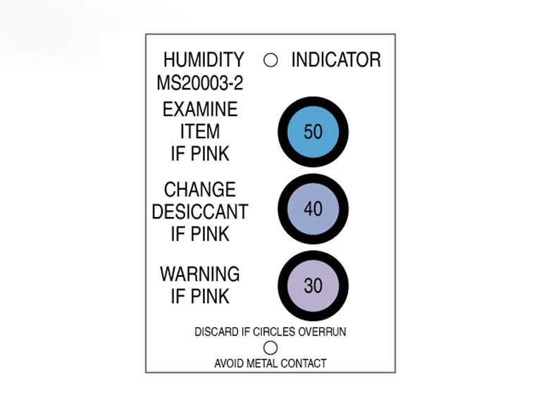 Miếng dán đo độ ẩm 30-50%RH MS20003-2