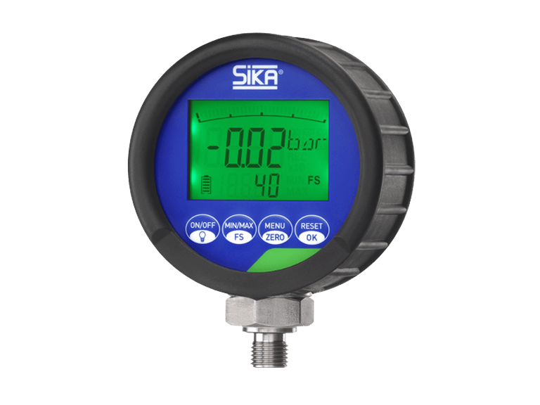 Thiết bị Đồng hồ đo ấp suất điện tử Digital Pressure Gauge model SIKA ...