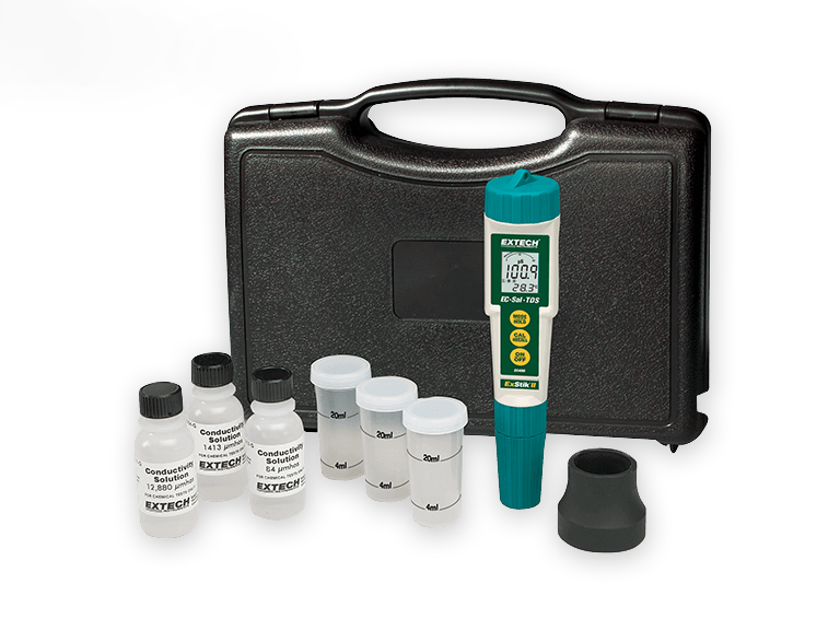 Thiết bị máy đo độ dẫn điện EC/ TDS/ Nhiệt độ/ Độ mặn ExStik ...