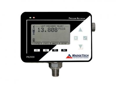 Thiết bị bộ ghi dữ liệu áp suất với khớp nối NPT Pressure Data Logger model PR2000 hãng MadgeTech