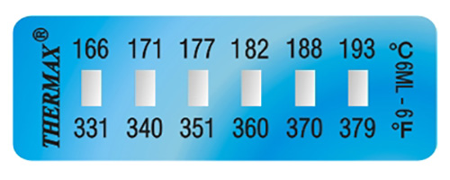 Giấy đo nhiệt độ Thermax Level 6 Range 1 (29 – 42 °C) | Congnghenangluc