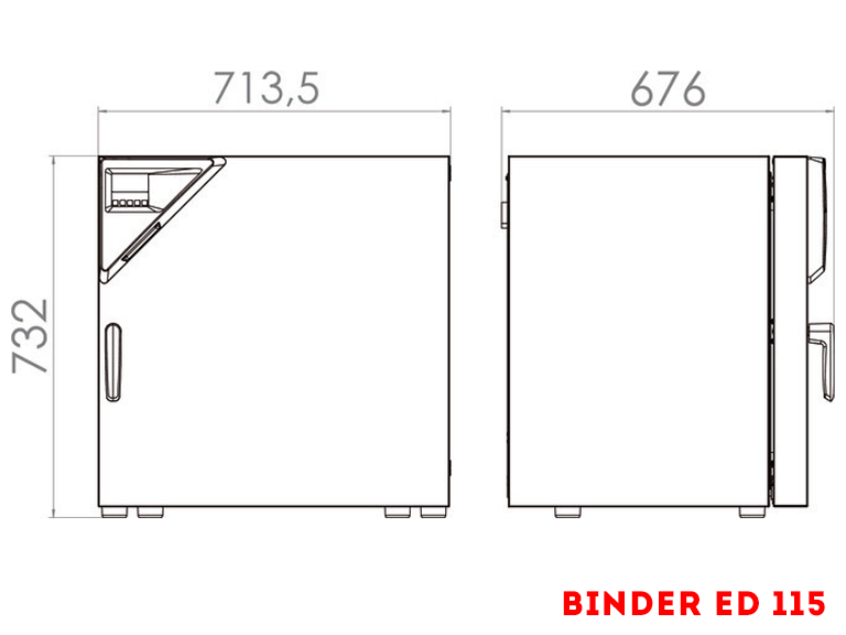 Thiết bị Tủ sấy đối lưu tự nhiên Binder ED 115