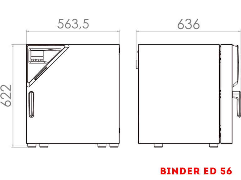 Thiết bị Tủ sấy đối lưu tự nhiên Binder ED 56 hãng Binder